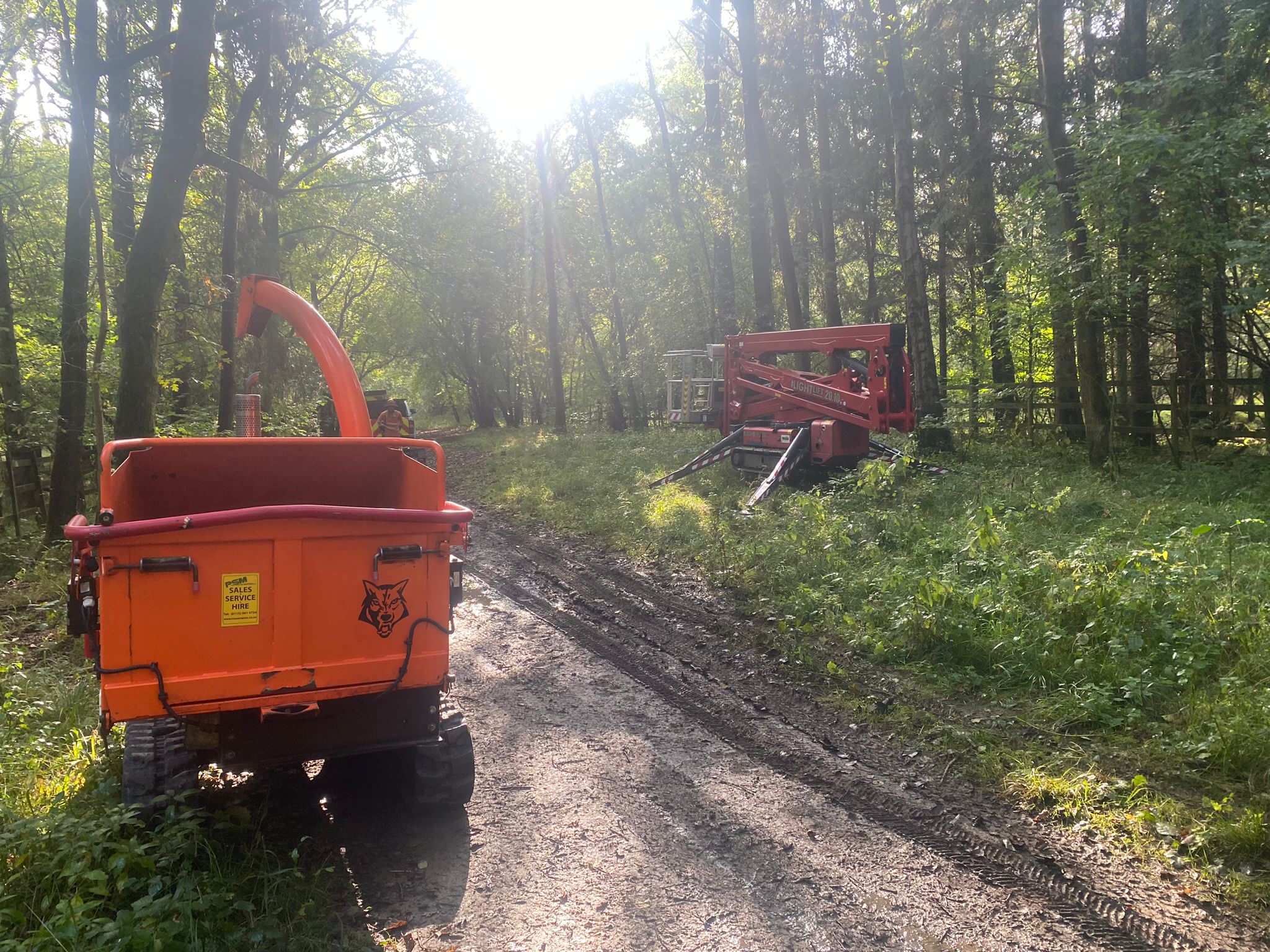 A MEWP with a View - Greenfields Countryside Limited